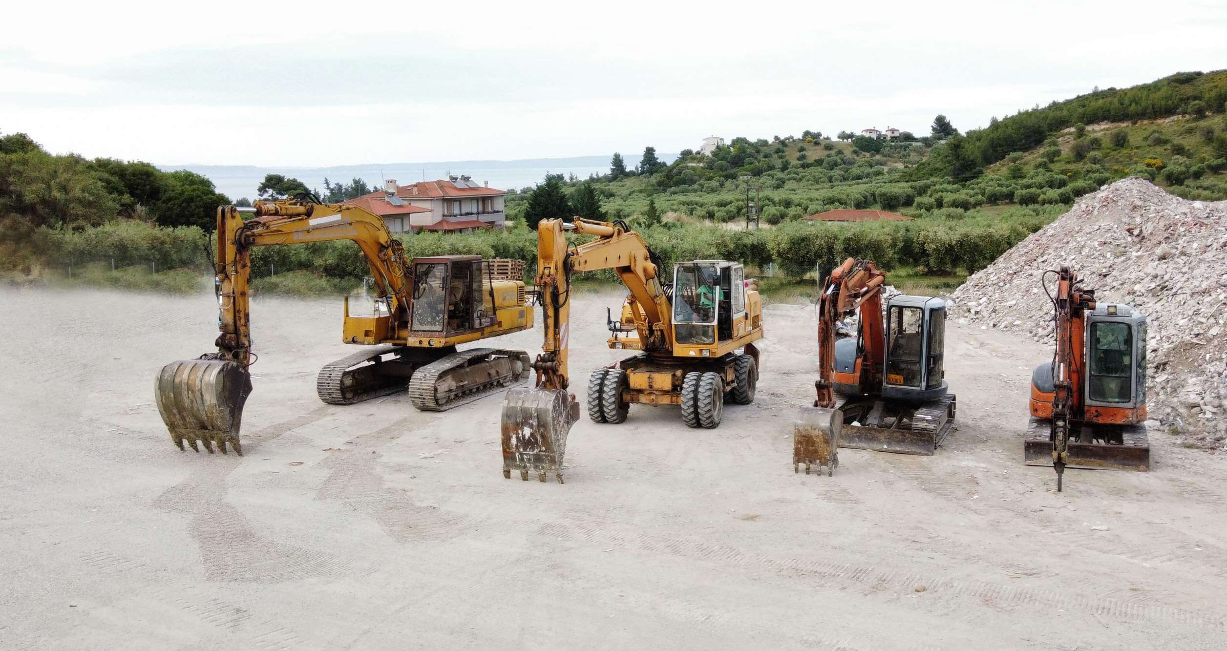 Χωματουργικές Εργασίες στην Χαλκιδική // Adramerinos Group